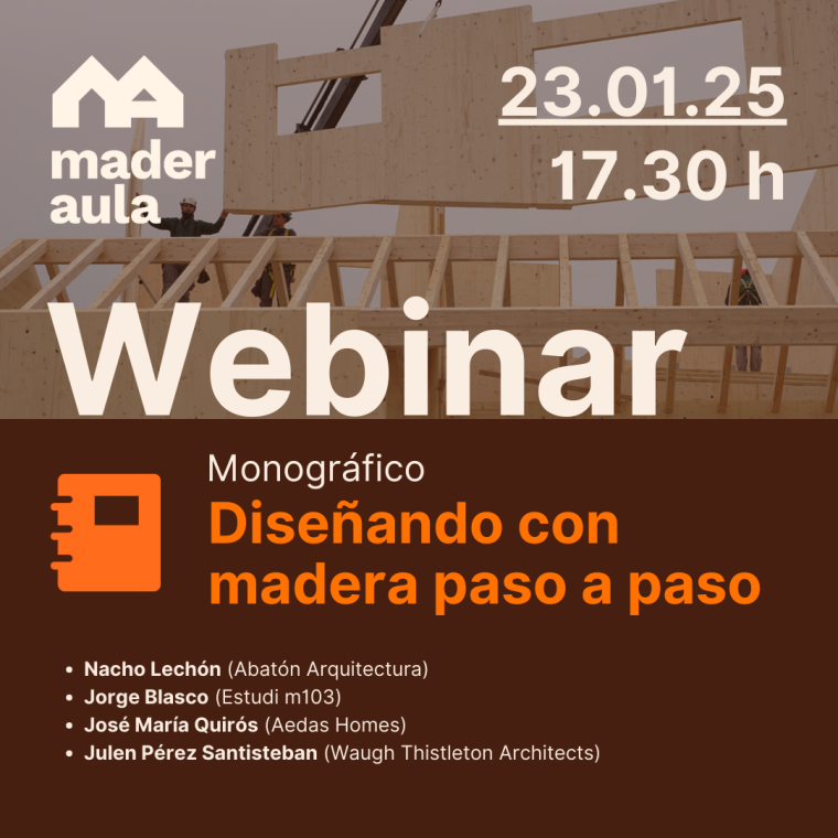 Webinar: Diseñando con madera paso a paso. Capítulo 5 - Club Madera